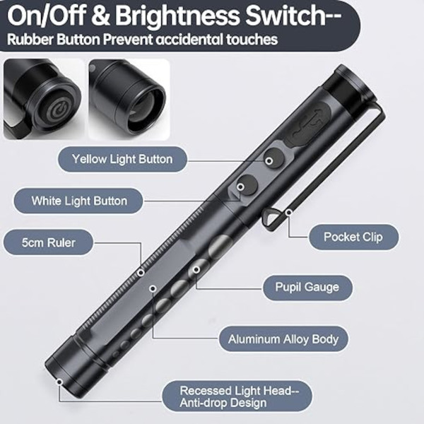 Rechargeable Pen Torch | OICO | oico.co.uk oico.co.uk